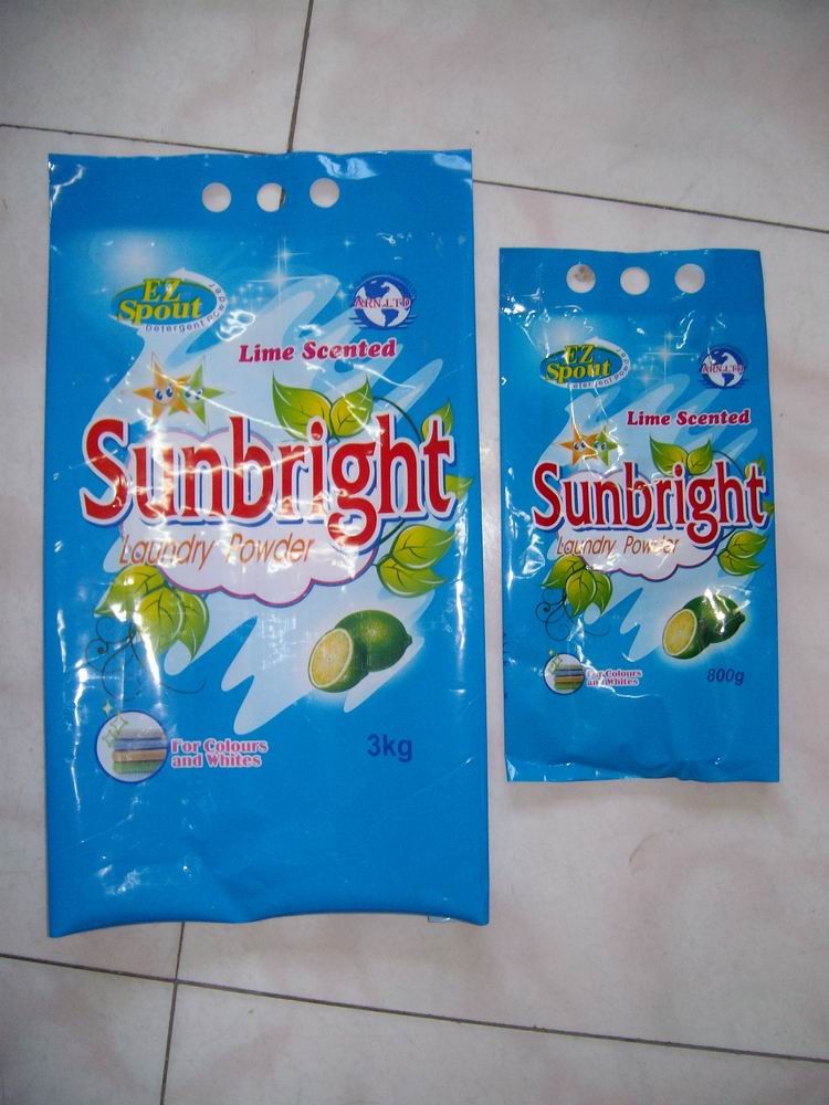 we supply eco-friendly washing powder/laundry detergent powder with 1kg ...